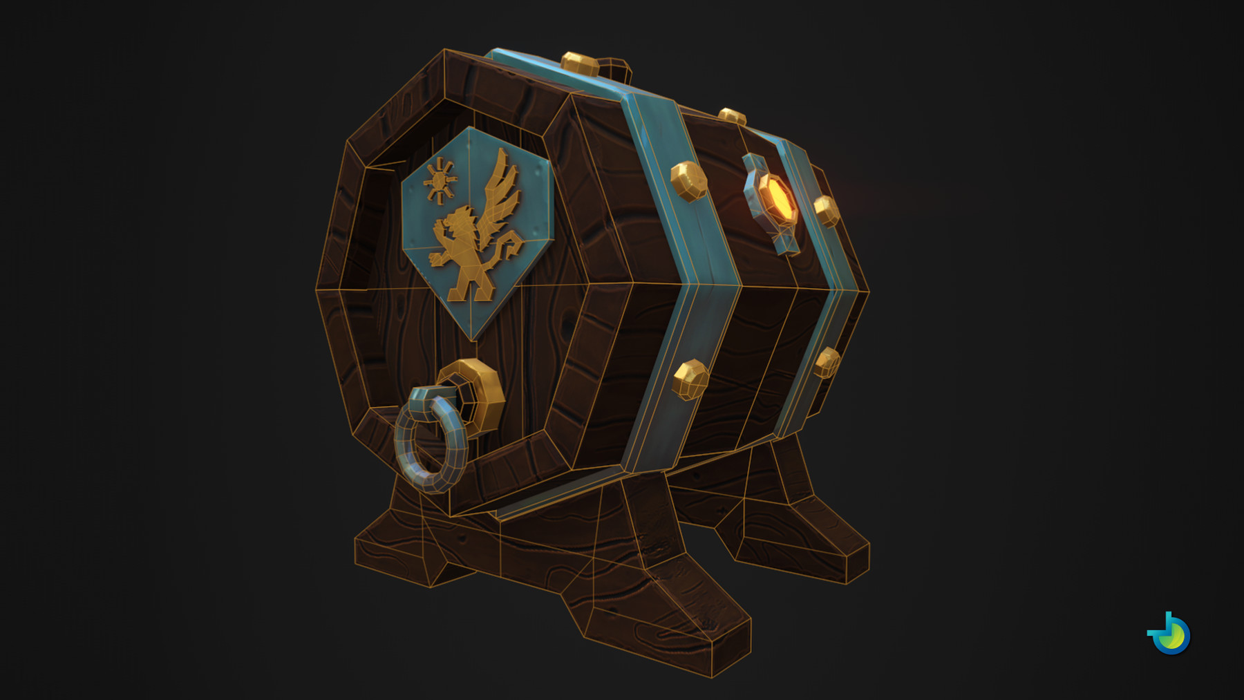 ArtStation - Stylized Beer Keg | Game Assets