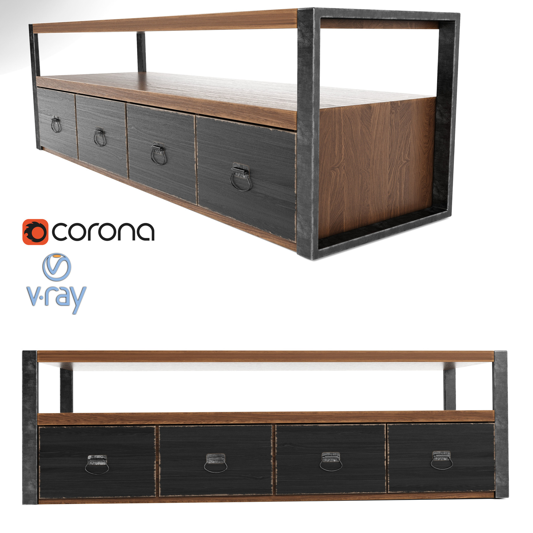 ArtStation - Loft Sideboard - Tv Unit | Resources