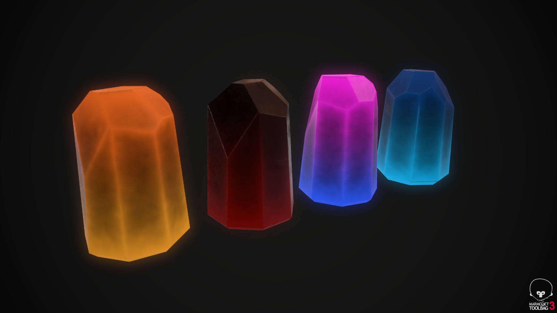 ArtStation - Stylized Energy Crystal Smart Material Bundle | Resources