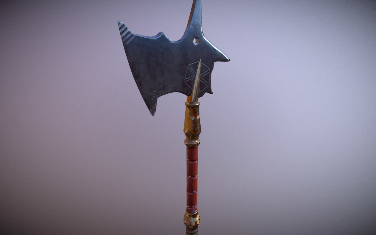 ArtStation - Halberd | Game Assets
