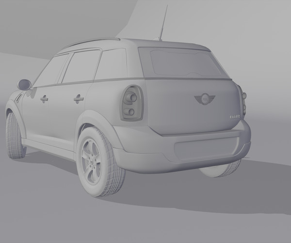 ArtStation - MINI COOPER COUNTRYMAN 2010 | Resources
