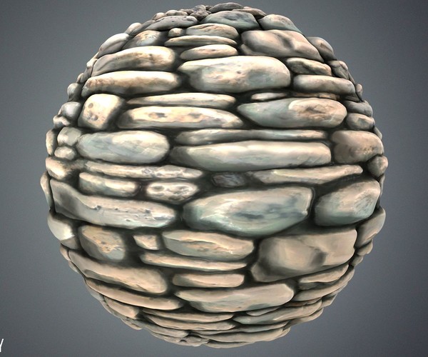 ArtStation - Stylized Stone Vol.10 - Hand Painted Texture Pack | Game ...