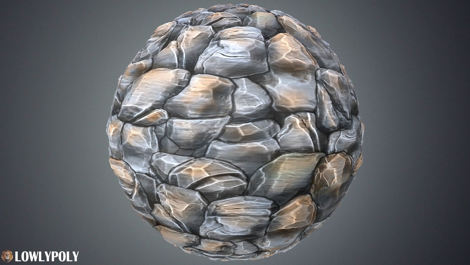 ArtStation - Stylized Rocks Vol.15 - Hand Painted Texture Pack | Game ...