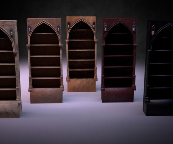 ArtStation - Shelf M01 - The Marquis Collection | Game Assets