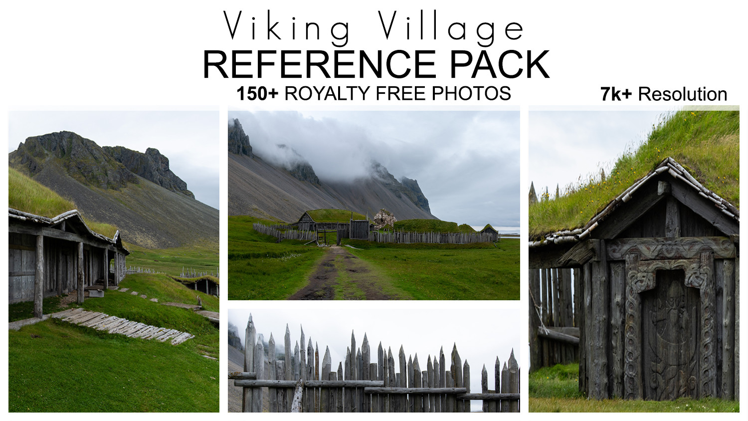 ArtStation - Reference Pack - Viking Village - 150+ Royalty Free Photos ...