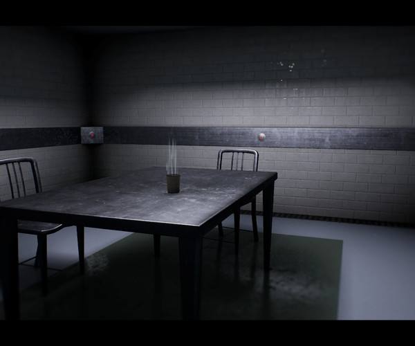 ArtStation - The Interrogation Scene | Game Assets