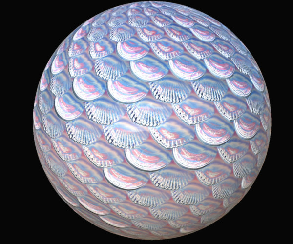 ArtStation - Fish Scales Material - Substance Designer | Game Assets