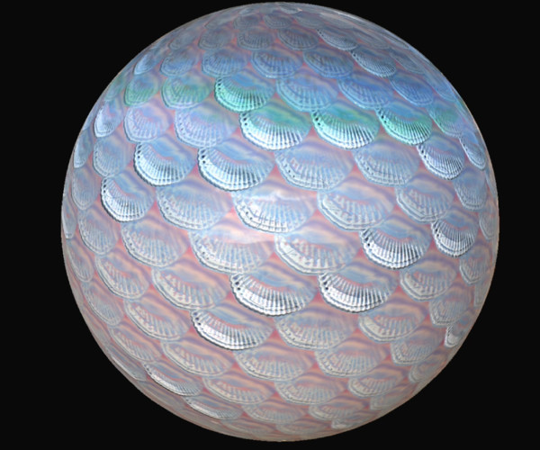 ArtStation - Fish Scales Material - Substance Designer | Game Assets