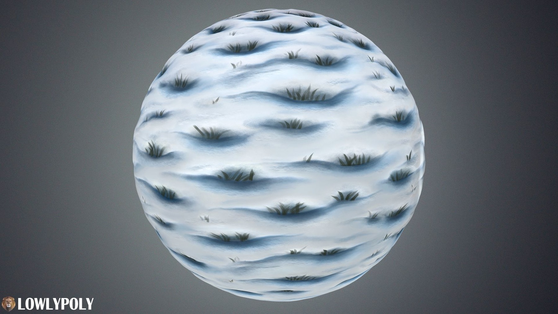 ArtStation - Stylized Snow Vol.24 - Hand Painted Texture Pack | Game Assets