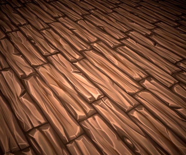 ArtStation - Stylized Wood Vol.32 - Hand Painted Texture | Game Assets