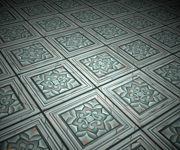 ArtStation - Stylized Tiles Vol.34 - Hand Painted Textures | Game Assets