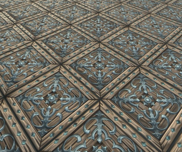 ArtStation - Stylized Tiles Vol.34 - Hand Painted Textures | Game Assets