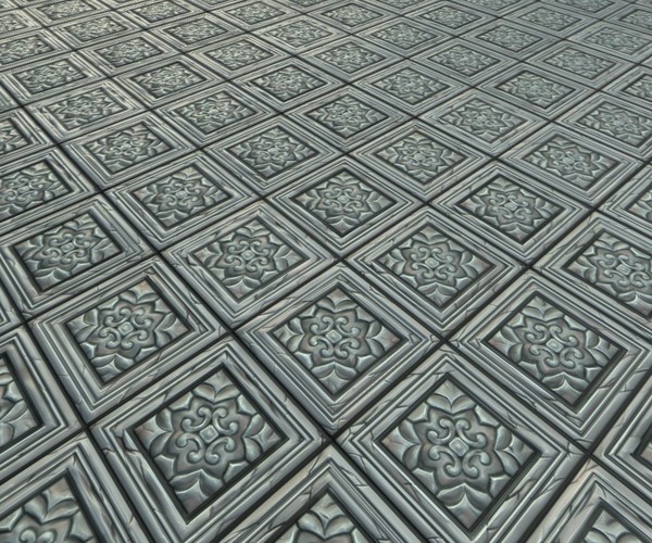 ArtStation - Stylized Tiles Vol.34 - Hand Painted Textures | Game Assets