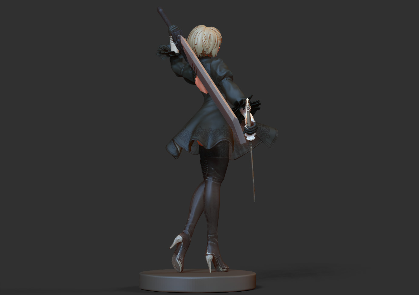 ArtStation - 2B - Nier Fanart | Resources