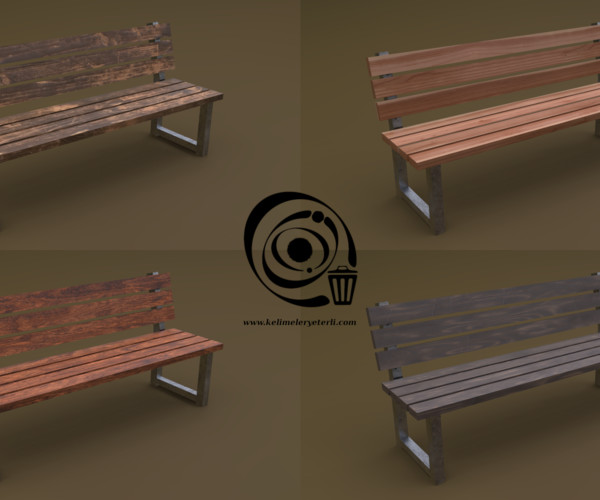 ArtStation - Bench 35 4in1 [4 PBR Texture 1 Model] | Resources
