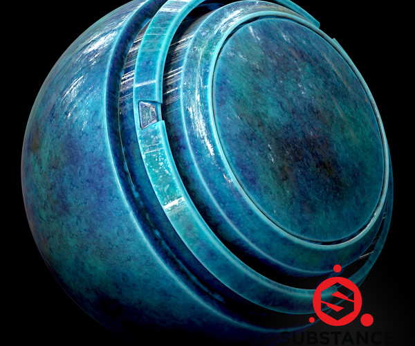 ArtStation - Porcelain and Gems Pack 10+ Smart Materials | Resources