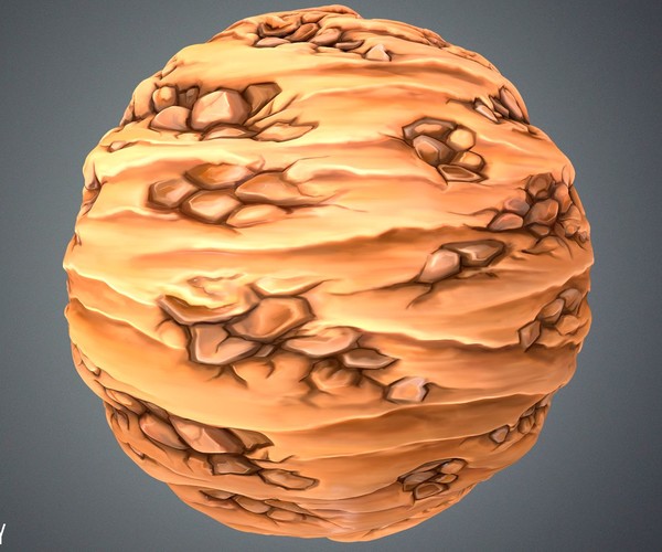 ArtStation - Stylized Sand Vol.40 - Hand Painted Texture Pack | Game Assets