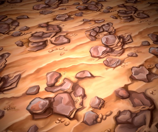 ArtStation - Stylized Sand Vol.40 - Hand Painted Texture Pack | Game Assets