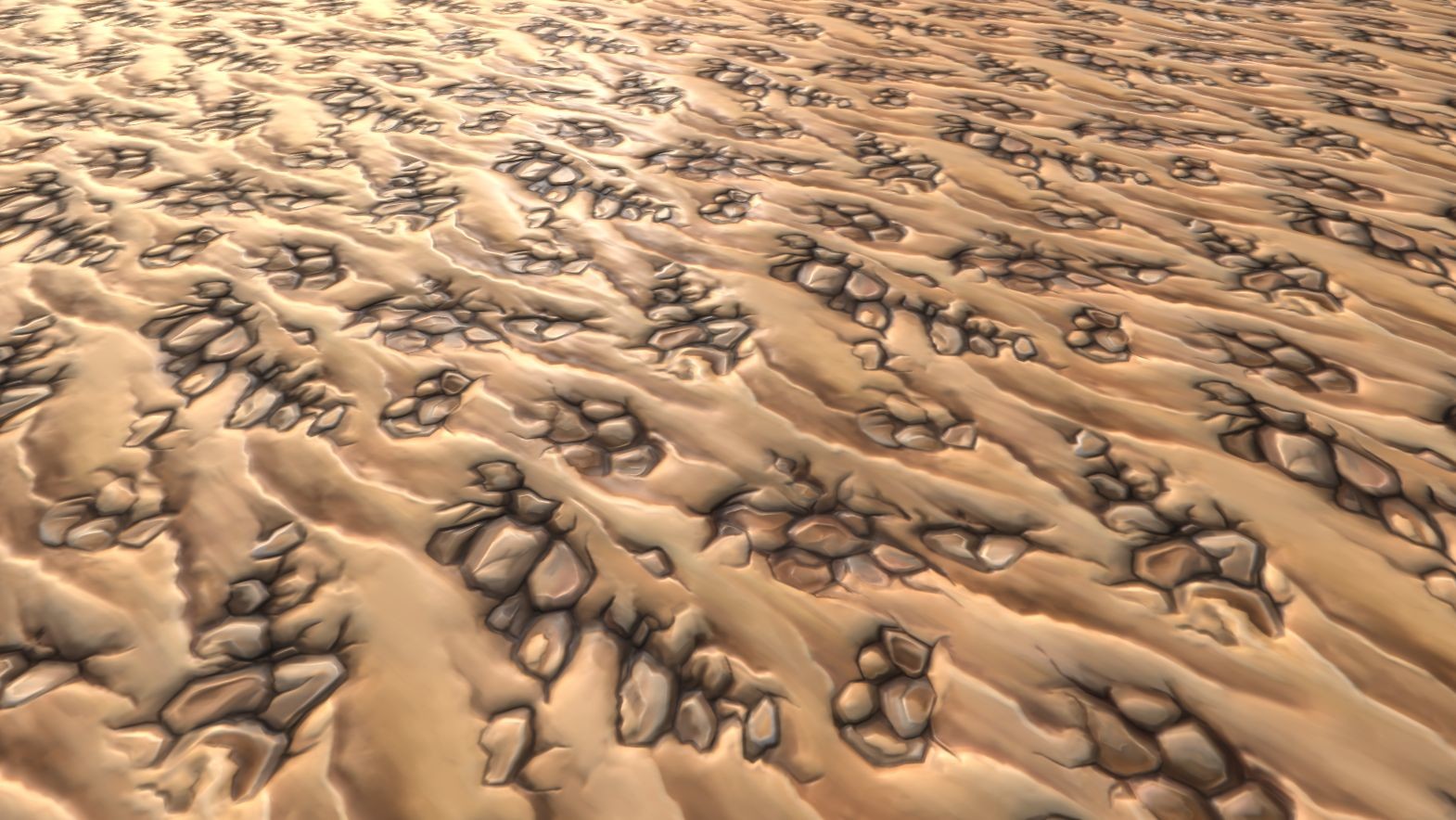 ArtStation - Stylized Sand Vol.40 - Hand Painted Texture Pack | Game Assets