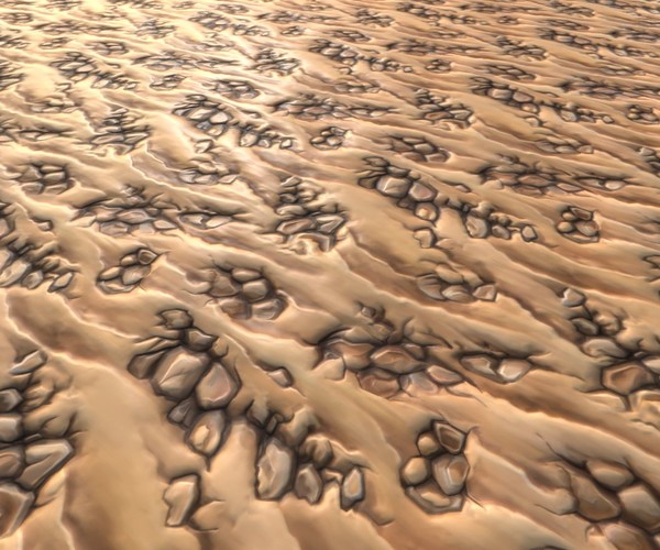 ArtStation - Stylized Sand Vol.40 - Hand Painted Texture Pack | Game Assets