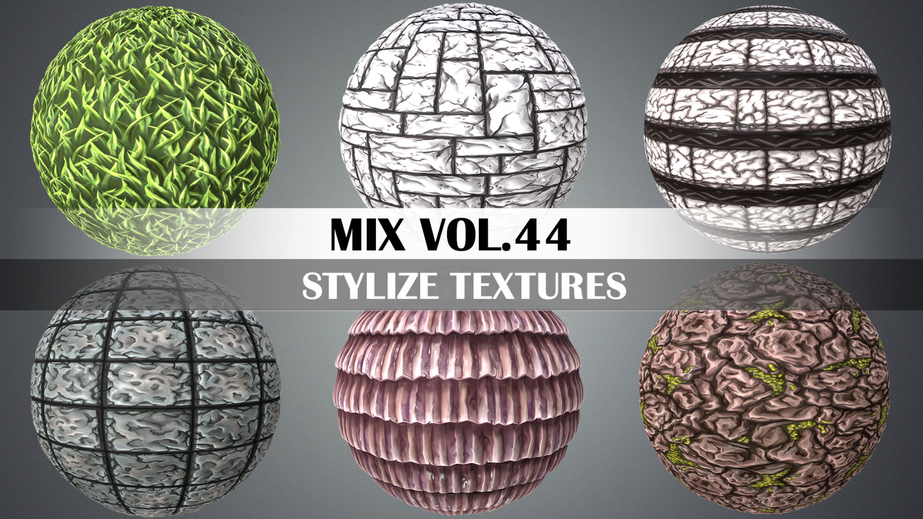 ArtStation - Stylized Mix Vol.44 - Hand Painted Texture Pack | Resources