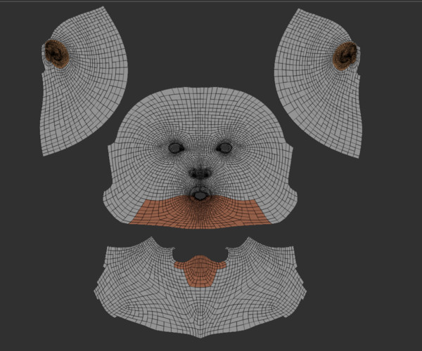 ArtStation - Man Head Base mesh 3D model 3D model | Resources