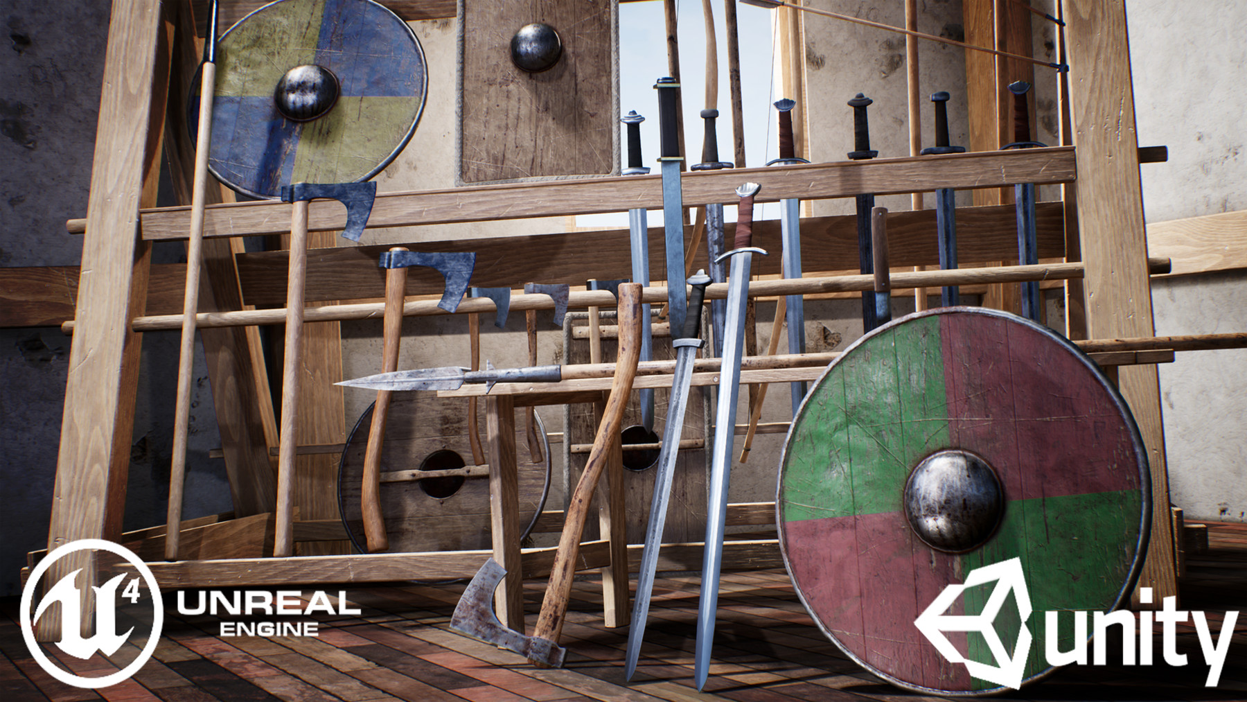 ArtStation - Realistic Medieval Weapons Pack 2 (Unreal Engine 4 and ...