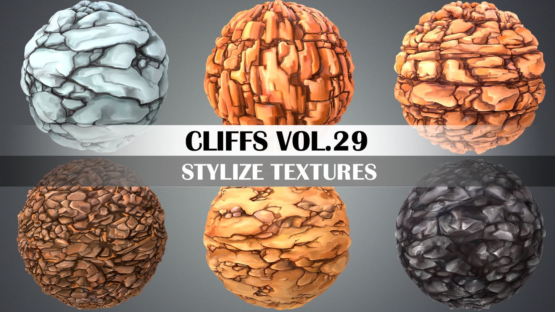 ArtStation - Stylized Texture Pack - VOL 3 | Game Assets