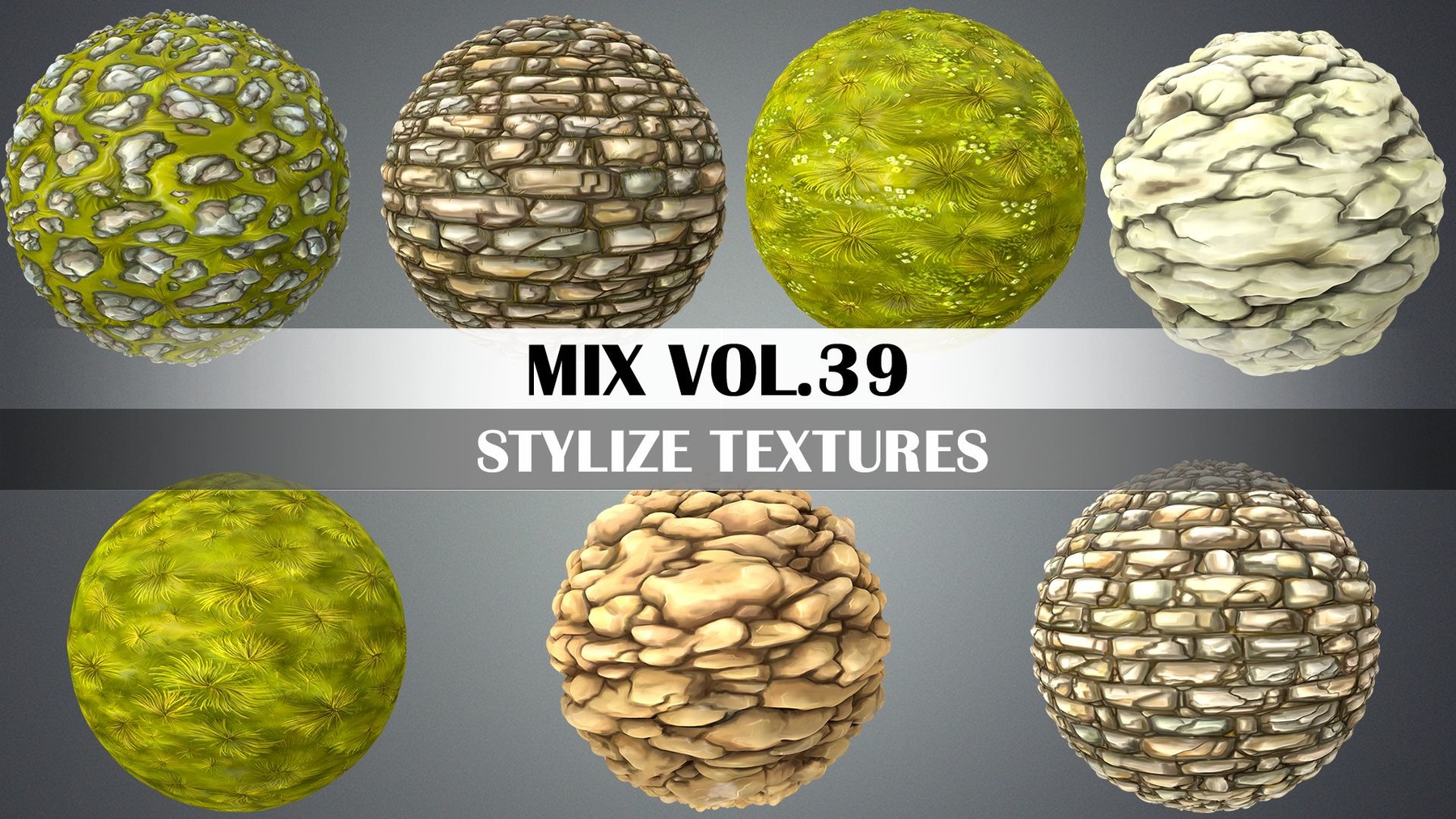 ArtStation - Stylized Texture Pack - VOL 4 | Game Assets