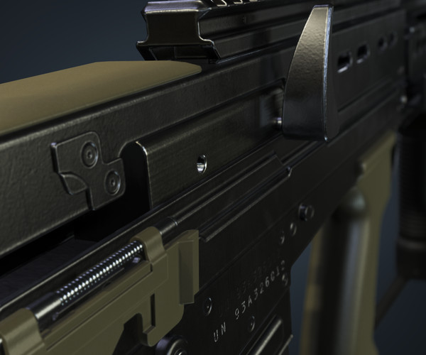 ArtStation - SA80 a2 Rifle | Game Assets