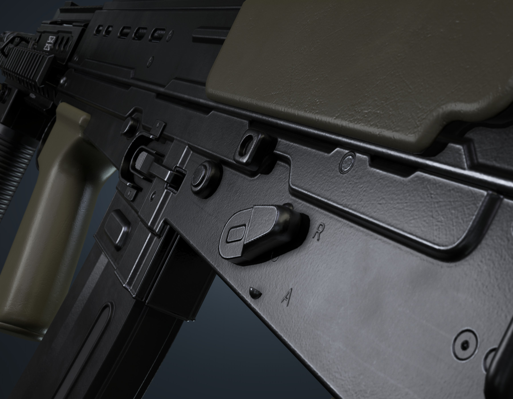 ArtStation - SA80 a2 Rifle | Game Assets