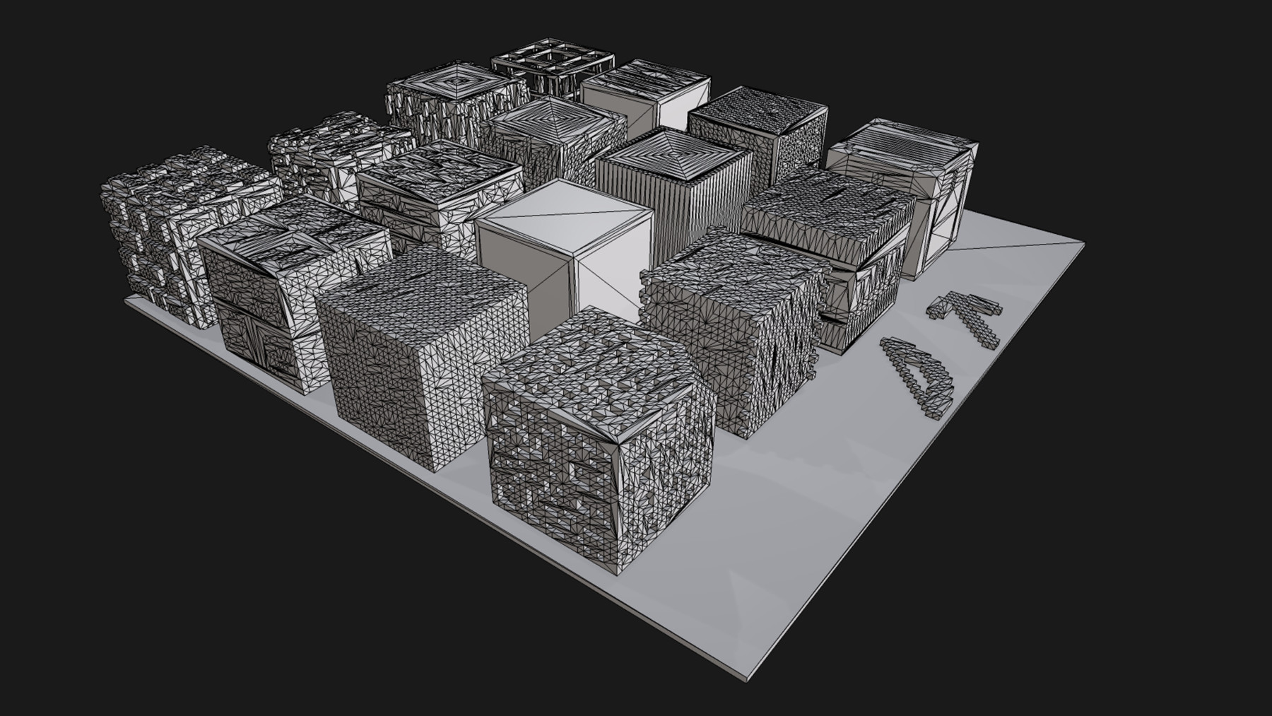ArtStation - Cube voxel | Resources