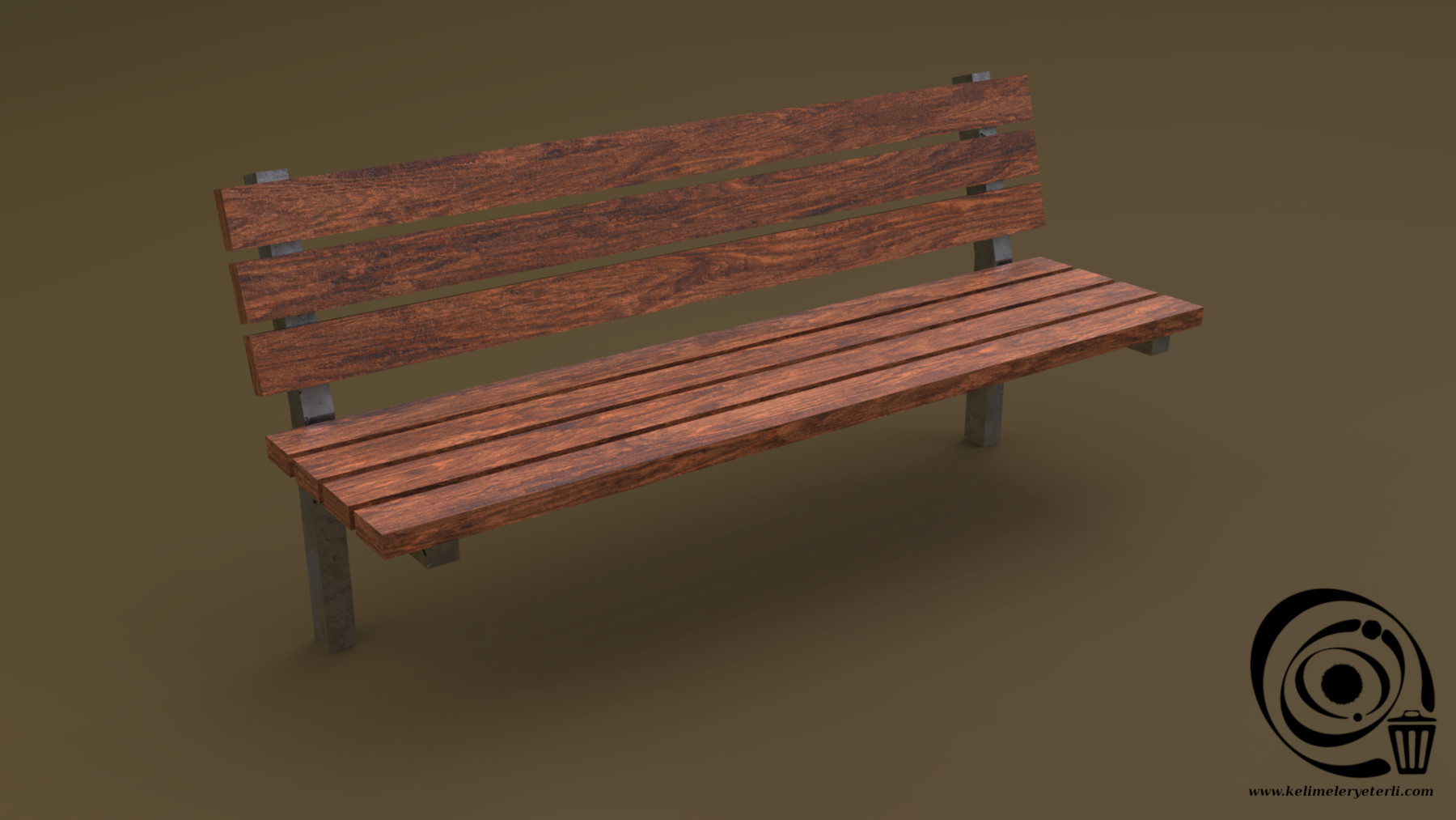 ArtStation - Bench 40 4in1 [4 PBR Texture 1 Model] | Resources