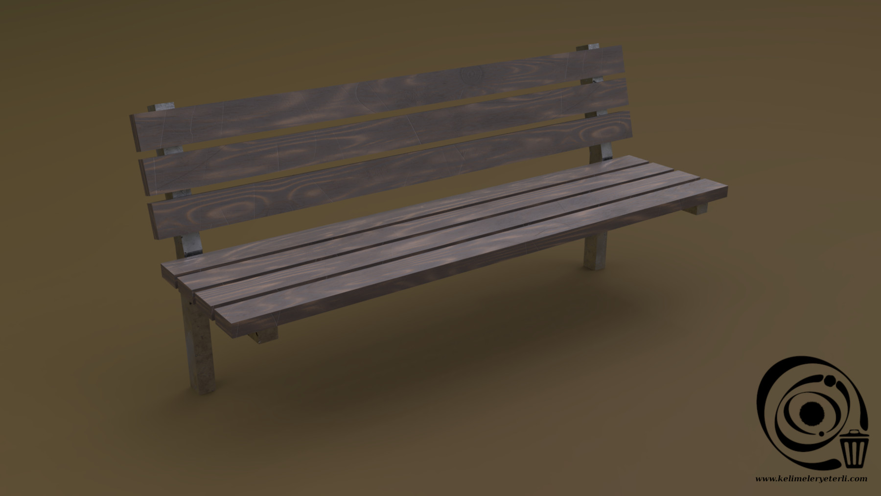 ArtStation - Bench 40 4in1 [4 PBR Texture 1 Model] | Game Assets