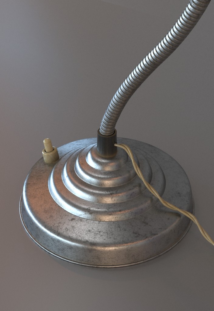 ArtStation - Vintage gooseneck lamp | Resources