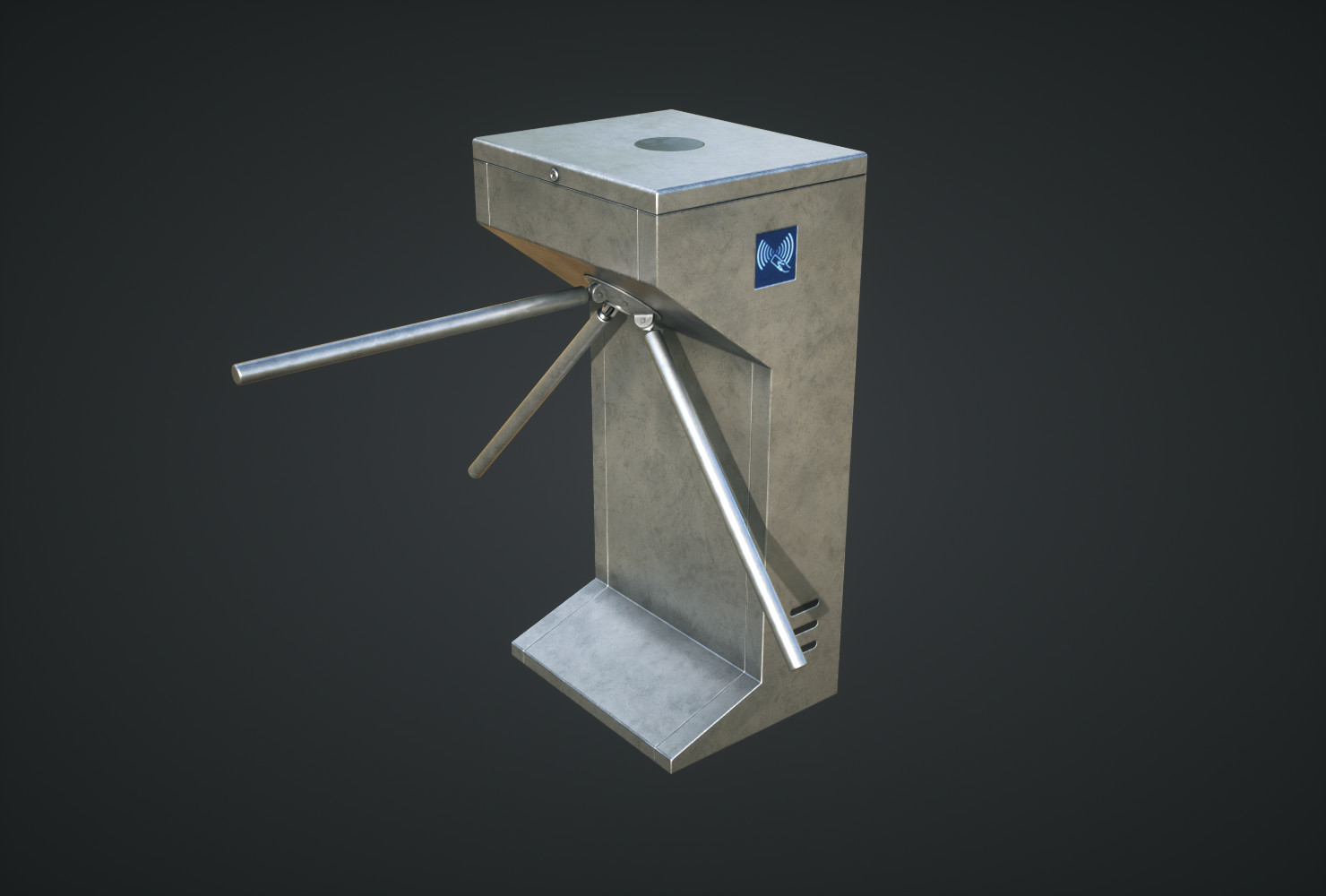 ArtStation - Inteligent Security Flap Gate | Game Assets