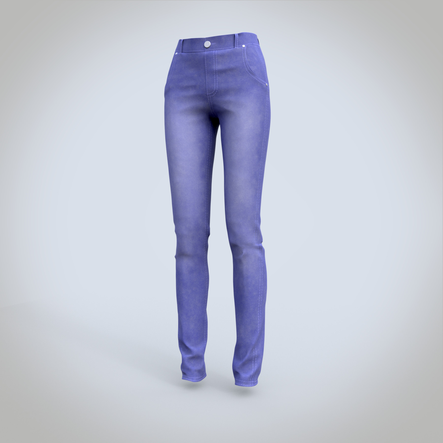ArtStation - 3D female jeans denim pants | Resources