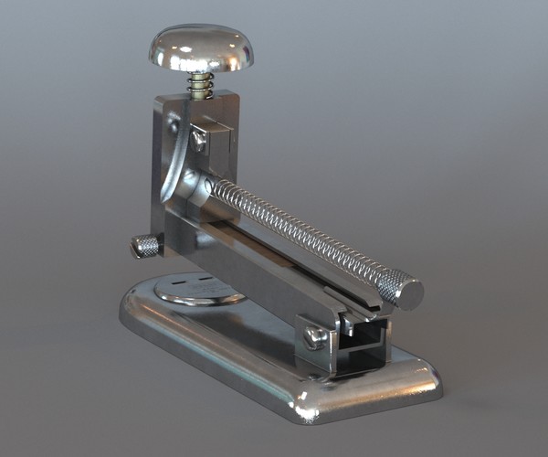 ArtStation - Vintage stapler | Resources
