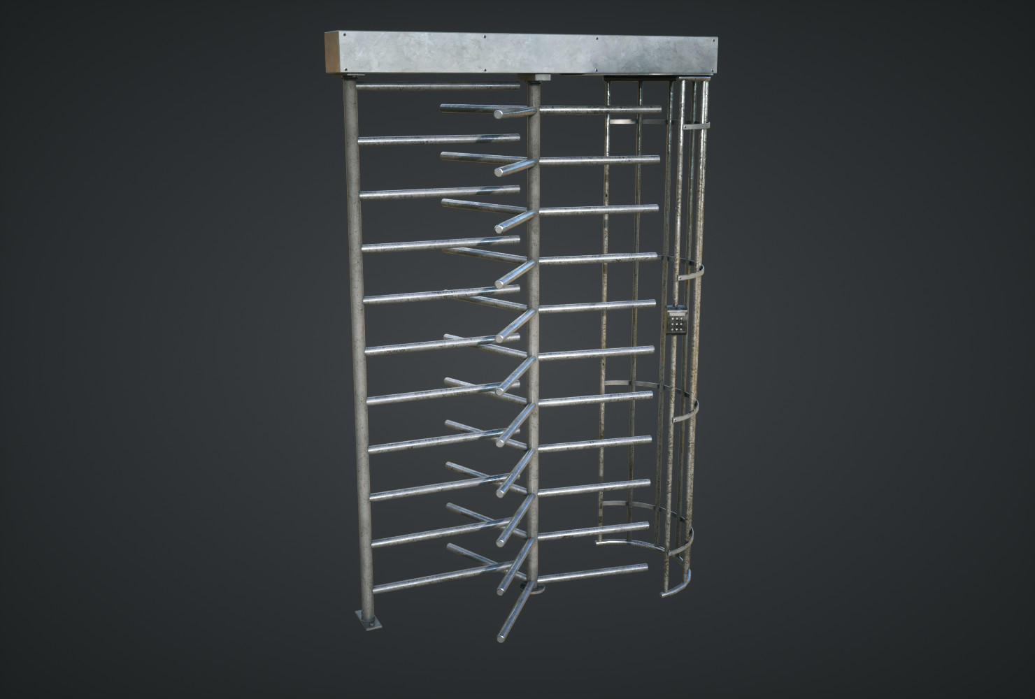 ArtStation - Inteligent Security Gates Pack | Game Assets