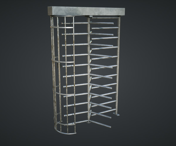 ArtStation - Inteligent Security Gates Pack | Game Assets