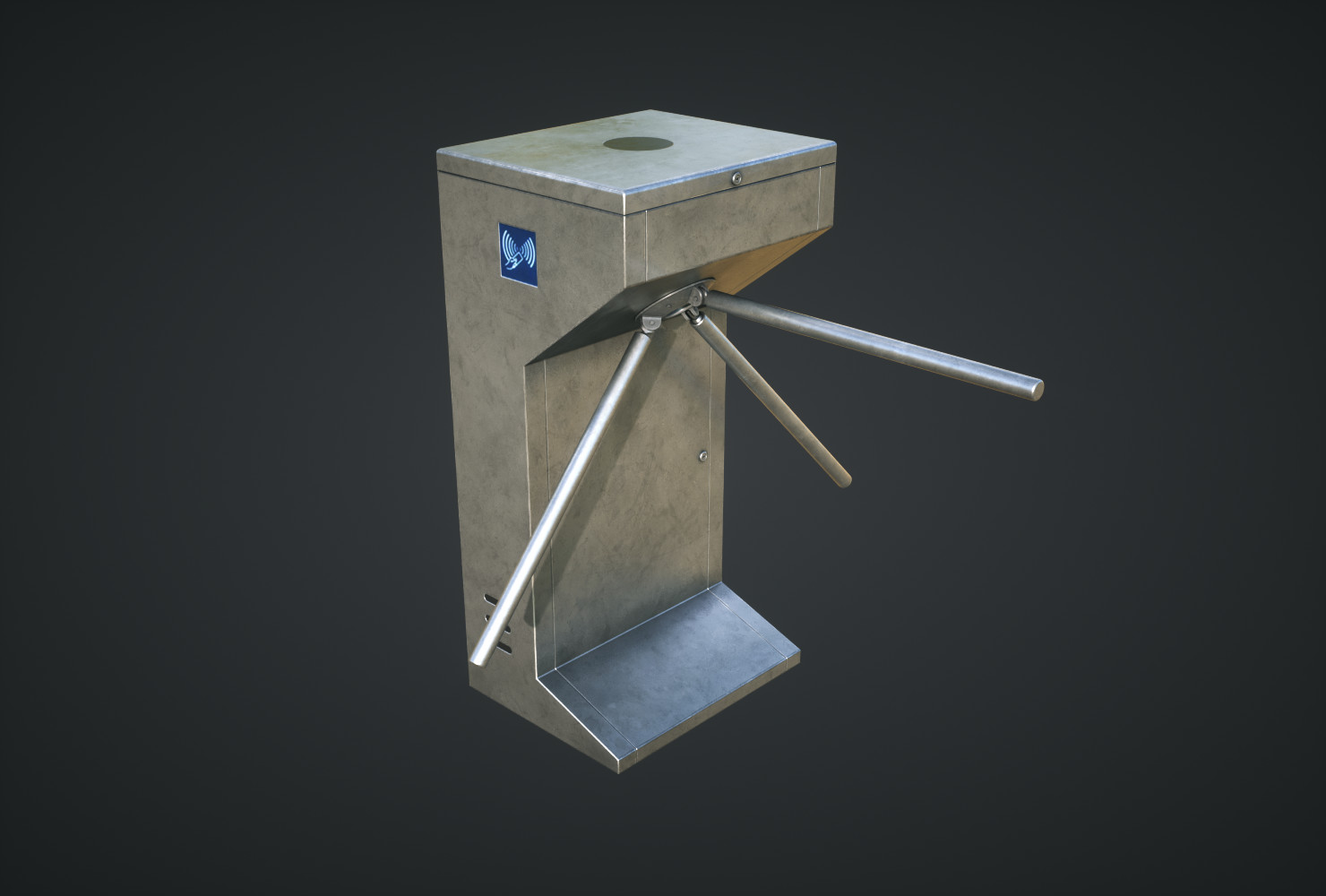 ArtStation - Inteligent Security Gates Pack | Game Assets