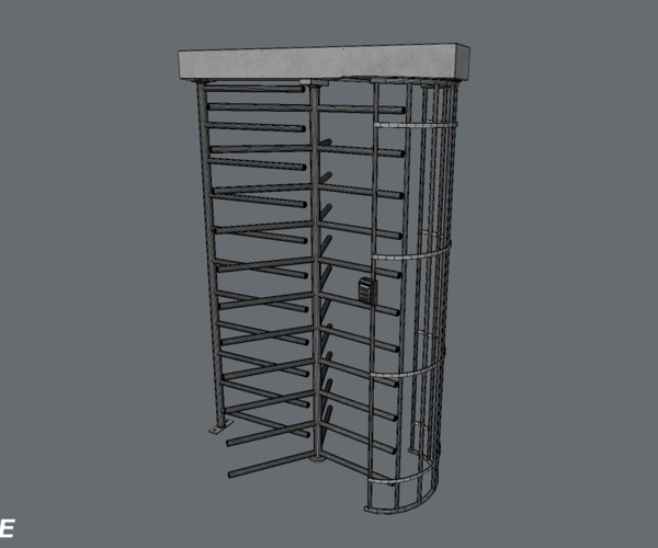 ArtStation - Inteligent Security Gates Pack | Game Assets