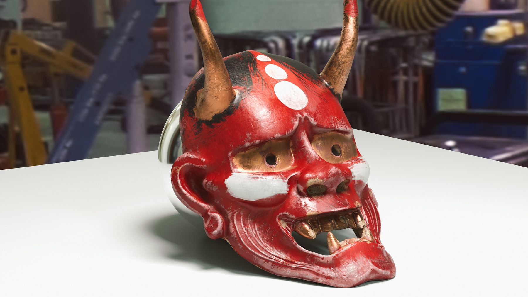 ArtStation - Japanese Mask 3D MODEL | Resources