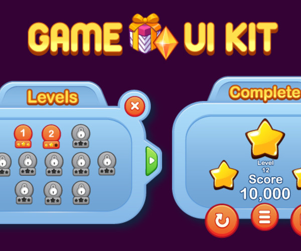 ArtStation - Game ui kit | Game Assets