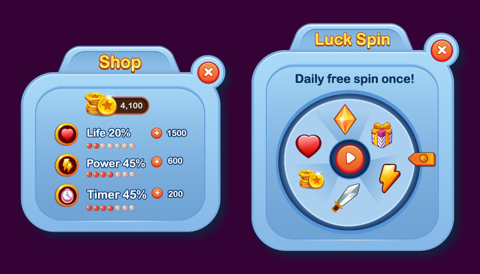 ArtStation - Game ui kit | Game Assets