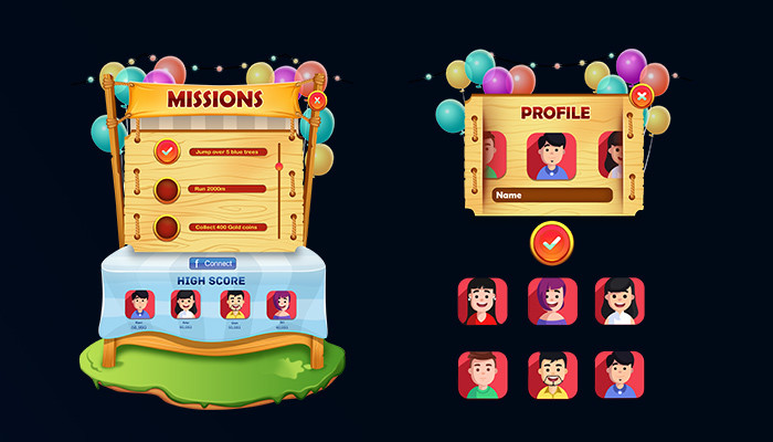 ArtStation - Game Ui Kit | Game Assets