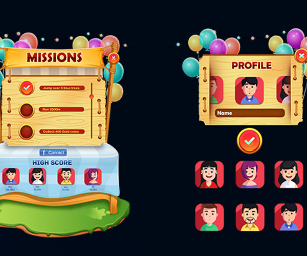 ArtStation - Game Ui Kit | Game Assets