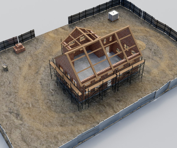 ArtStation - House construction | Game Assets