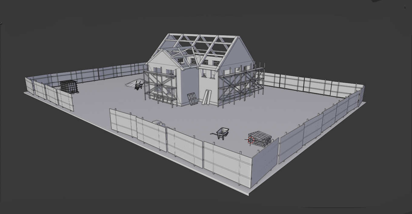 ArtStation - House construction | Game Assets