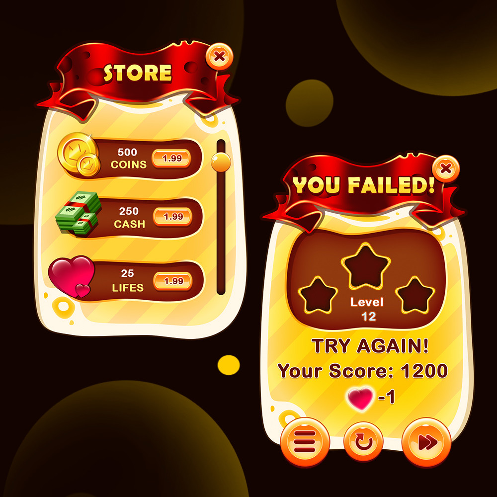 ArtStation - Game Ui Kit | Game Assets